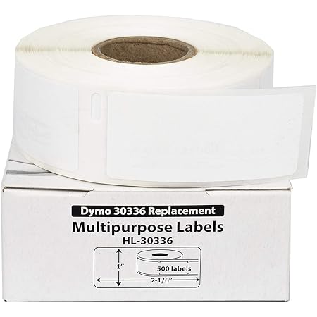 Amazon.com : Houselabels 3/4 x 2 Inches Dymo-Compatible 30330 ...
