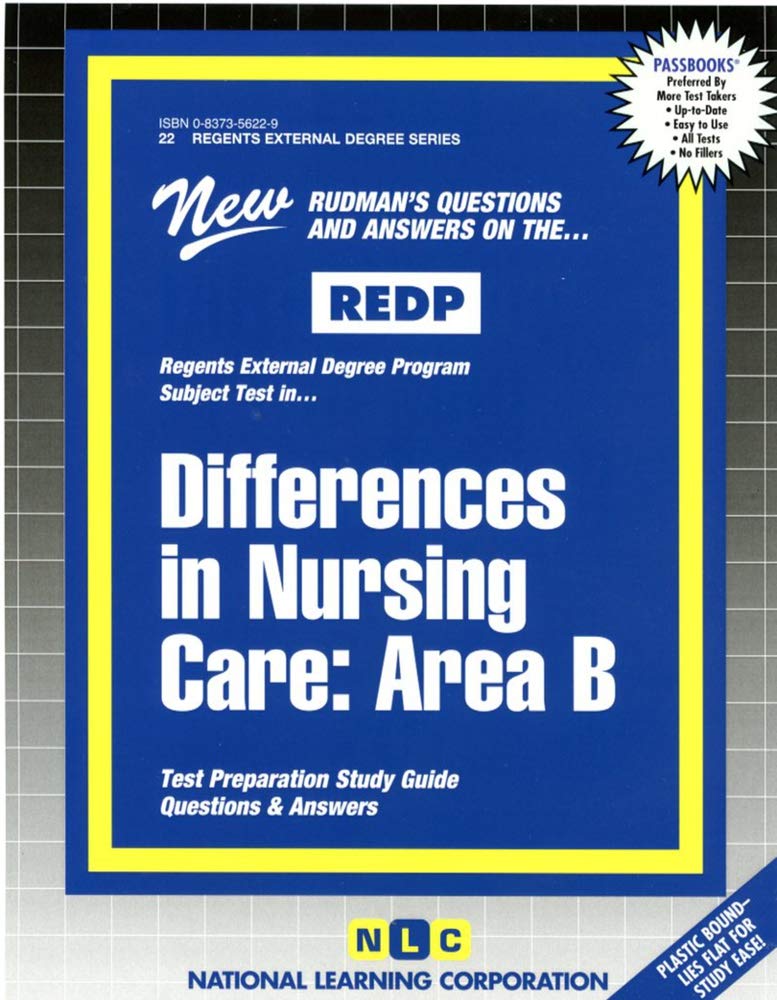 Differences in Nursing Care: Area II (Regents External Degree Series ...