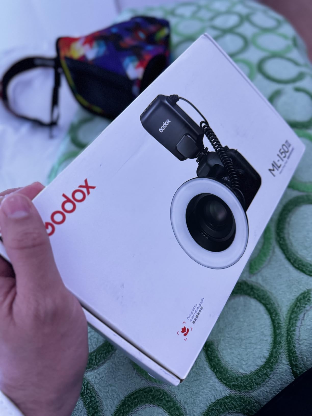 Amazon.com : Godox ML150II Macro Ring Flash on Camera Ring Flash Light ...