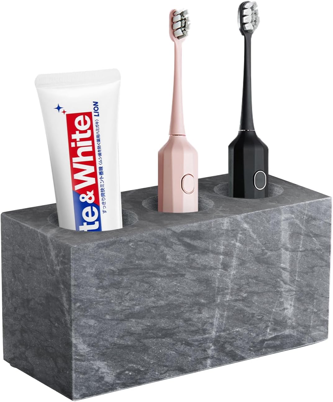Amazon.com: MARBBNEST Natural Marble Toothbrush Holders for Bathrooms ...