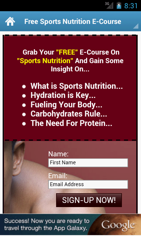 Workout Training Program! - App on the Amazon Appstore