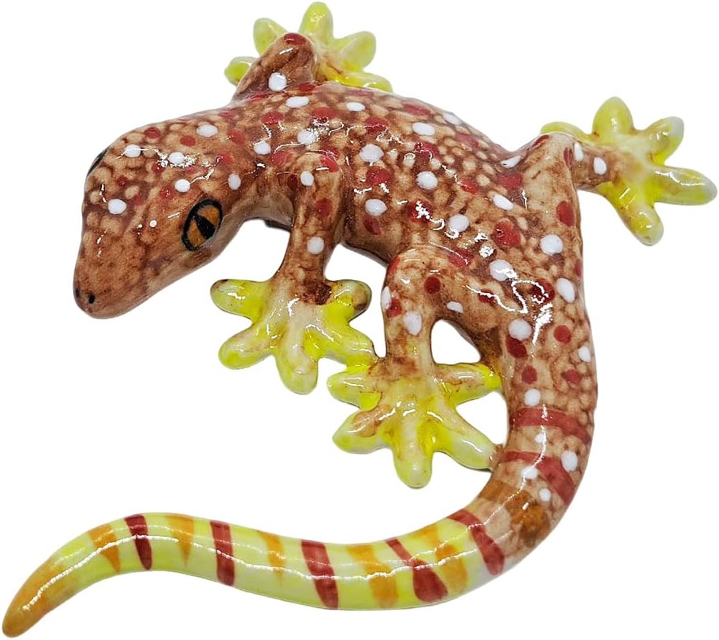 Amazon.com: WitnyStore Tiny 2¼" Long Brown Yellow with Red and White ...