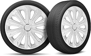 Moltico 15 Inch Wheel Trim Set of 4 Universal 14 Inch Wheel Trims with ...