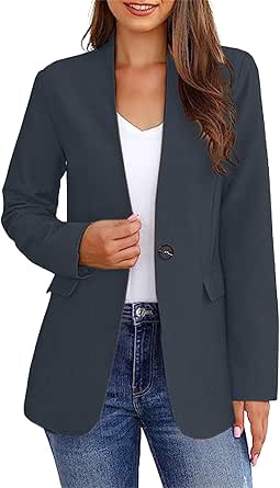 Womens Blazers for Work Casual Business Dress Blazer Jackets Office ...