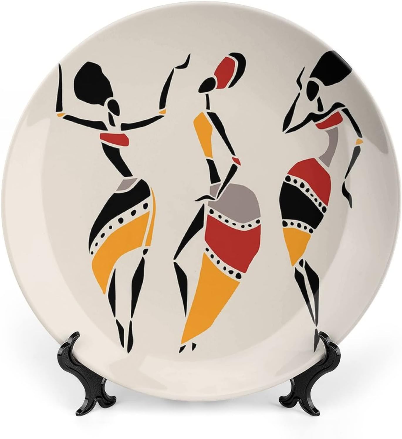 Amazon.com | XISUNYA 6 Inch Decorative Plate,African Dinner Plate ...