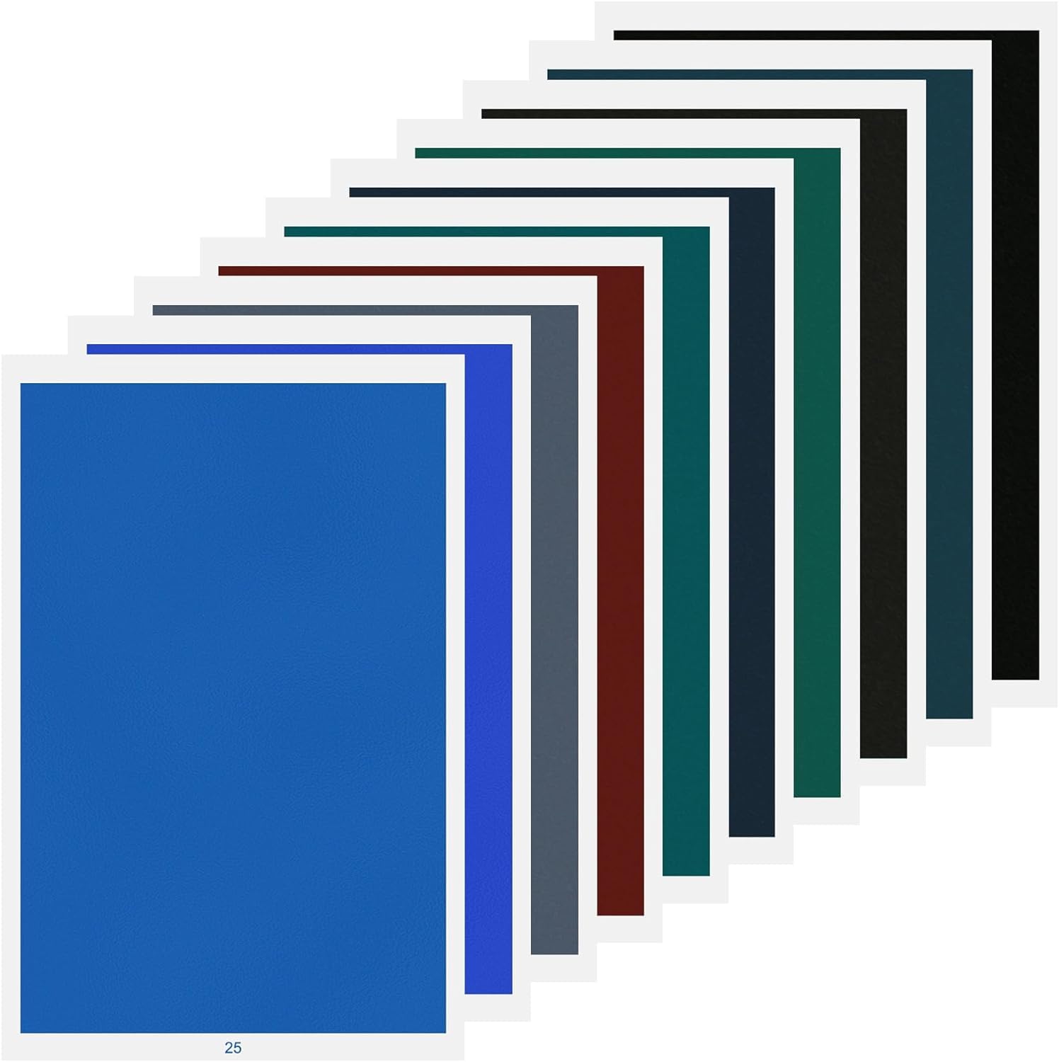 Uadme Laser Engraving Marking Paper, 10Pcs Multi Colored Laser Engraver ...