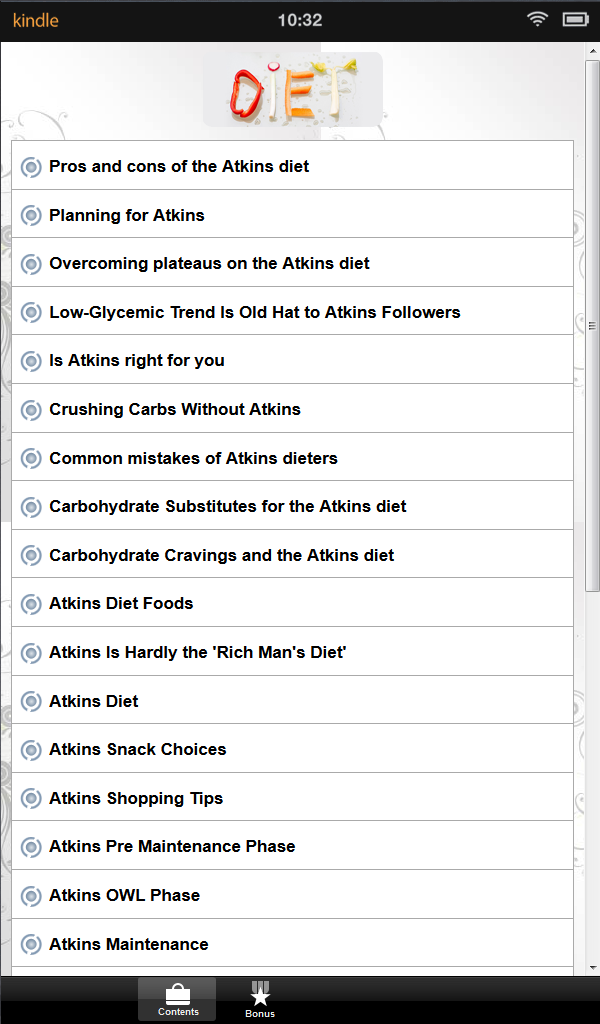 Atkins Diet Demystified - FREE - App on Amazon Appstore