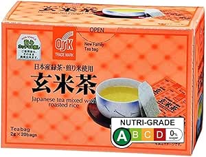OSK Japanese Green Tea, Roasted Rice, 2g x 50 bags : Amazon.sg: Grocery