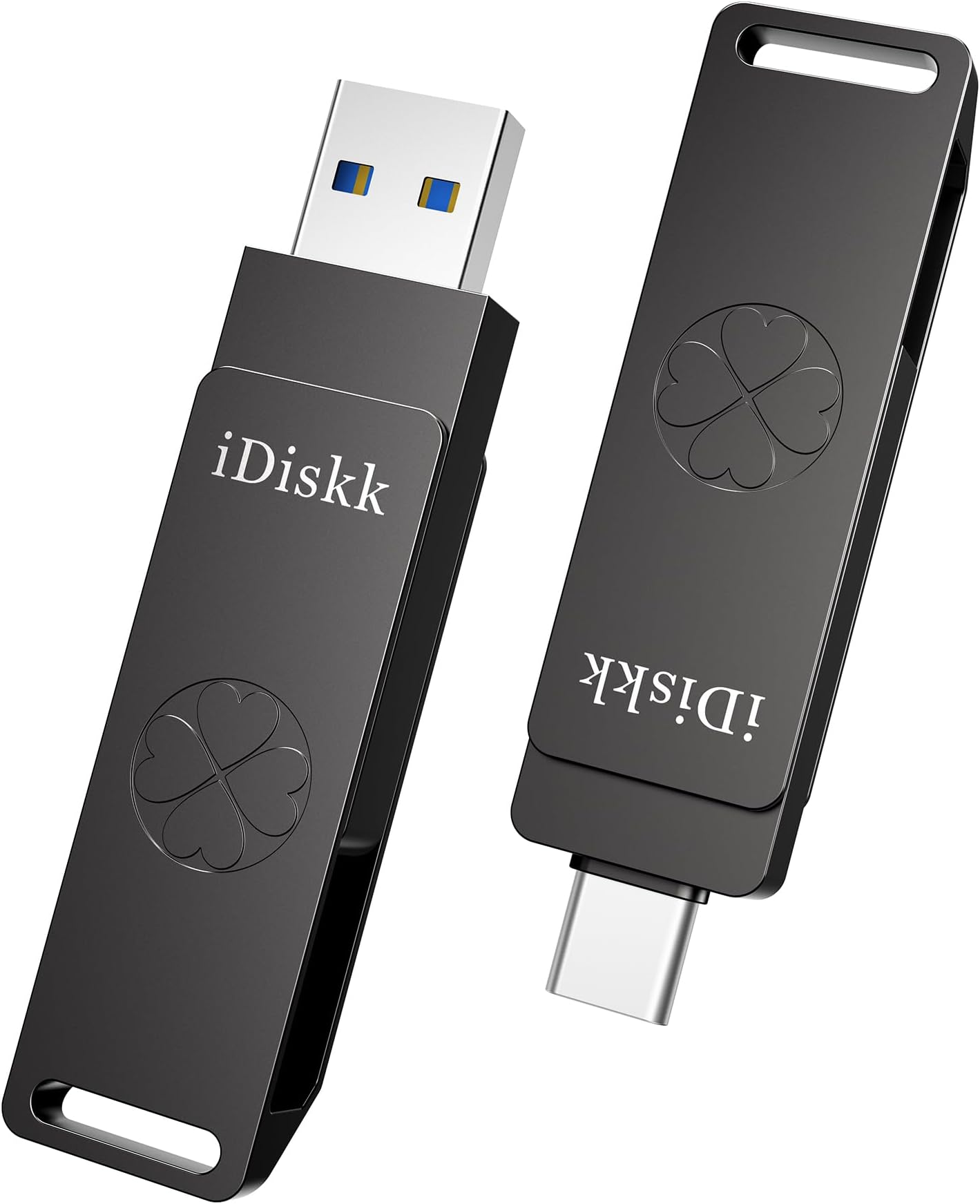 Probuk Clé USB 128 Go Clé USB en métal étanche à l'eau et à la ...