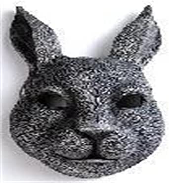 Amazon.com: Realistic Bunny Mask,Full Face Rabbit Mask,Easter Bunny ...