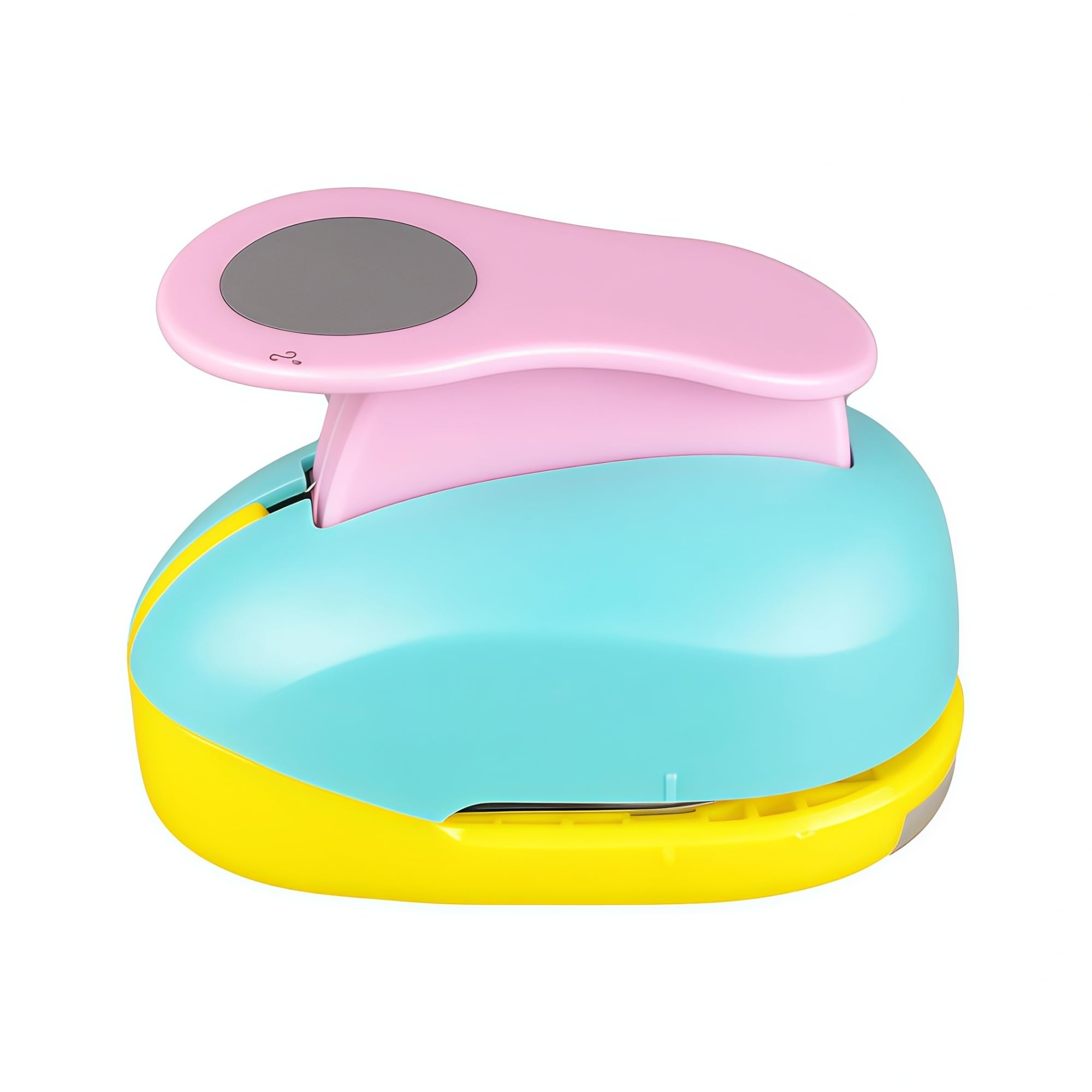 Snapklik.com : Circle Punch 2 Inch Craft Lever Single Hole Shape Lever ...