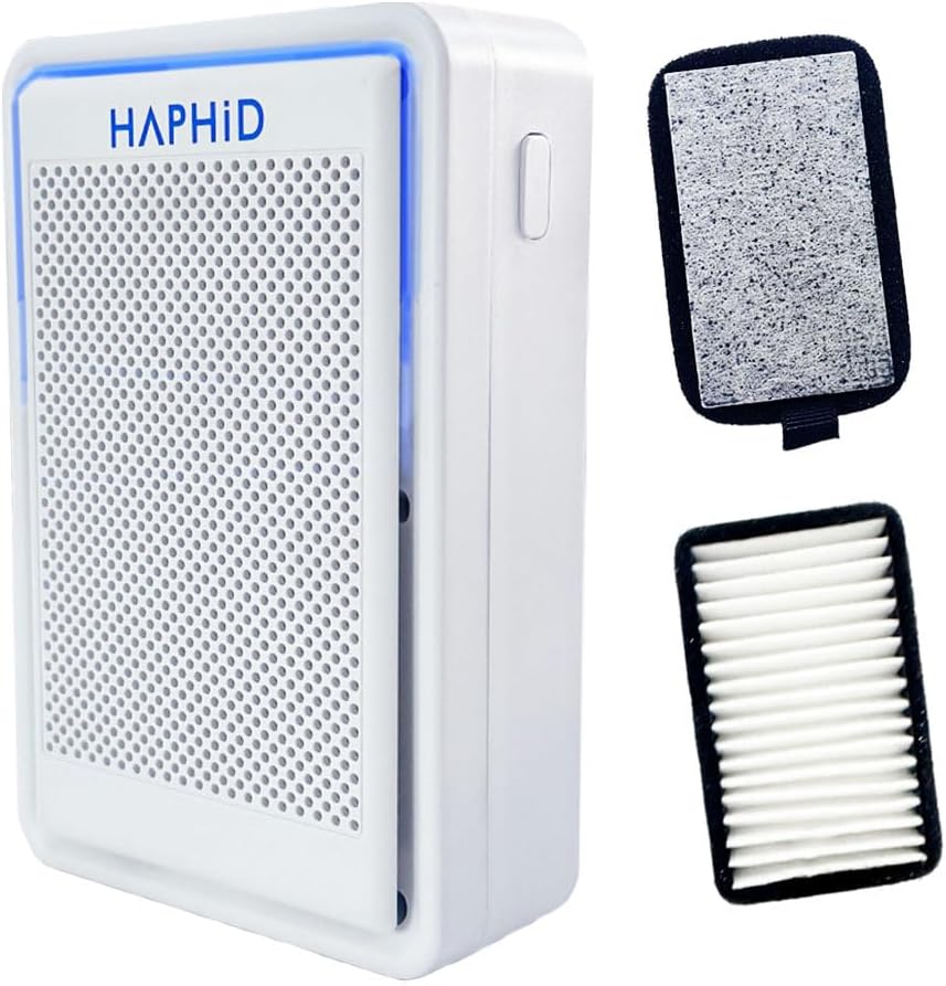 Amazon.com: HAPHID Ionizer Air Purifier Plug In 3 in 1 with HEPA Filter ...