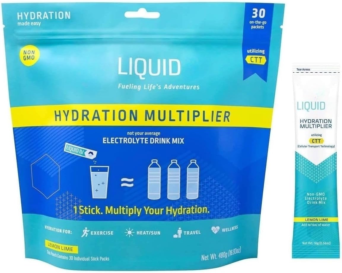 Amazon.com: Liquid IV Hydration Multiplier Variety Pack Electrolyte ...