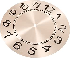 Gadpiparty Metal Replacement Part Diy Clock Kit Aluminum Dial Quartz ...