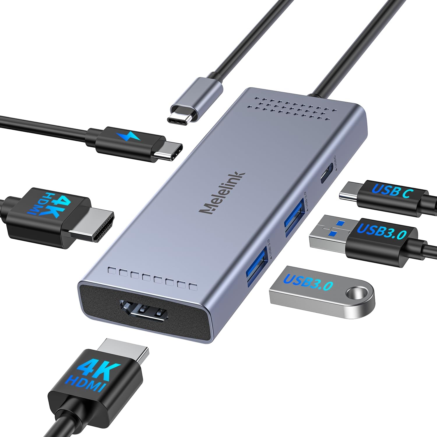 Amazon.com: Docking Station to Dual HDMI Monitor, USB C to Dual HDMI ...