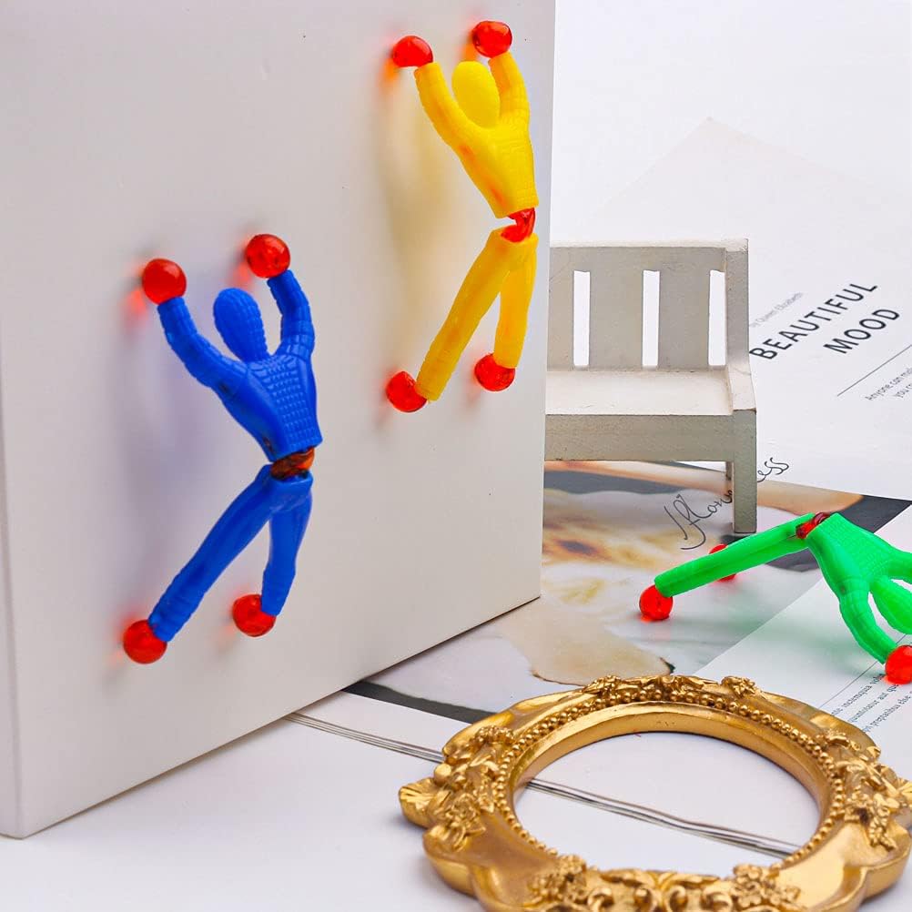 kuou 15 Pcs Window Crawler Men, Creative Window Crawler Toys, Multi ...