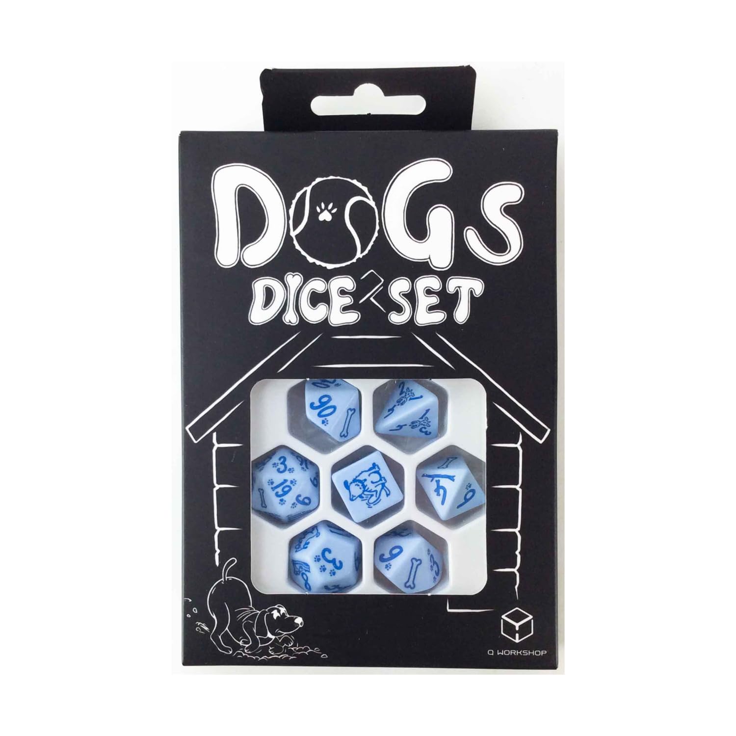 Amazon.com: Dogs Dice Set Max by Q-Workshop : Toys & Games