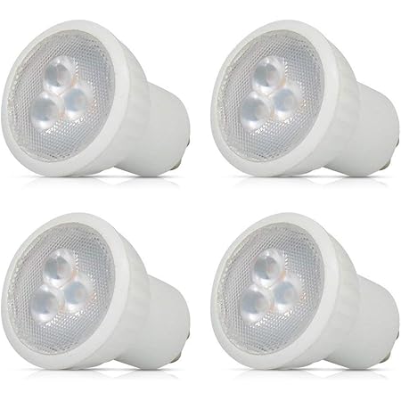 MR11 GU10 LED Light Bulbs (4 Pack) 3W LED Spotlight 30W Halogen Bulbs ...