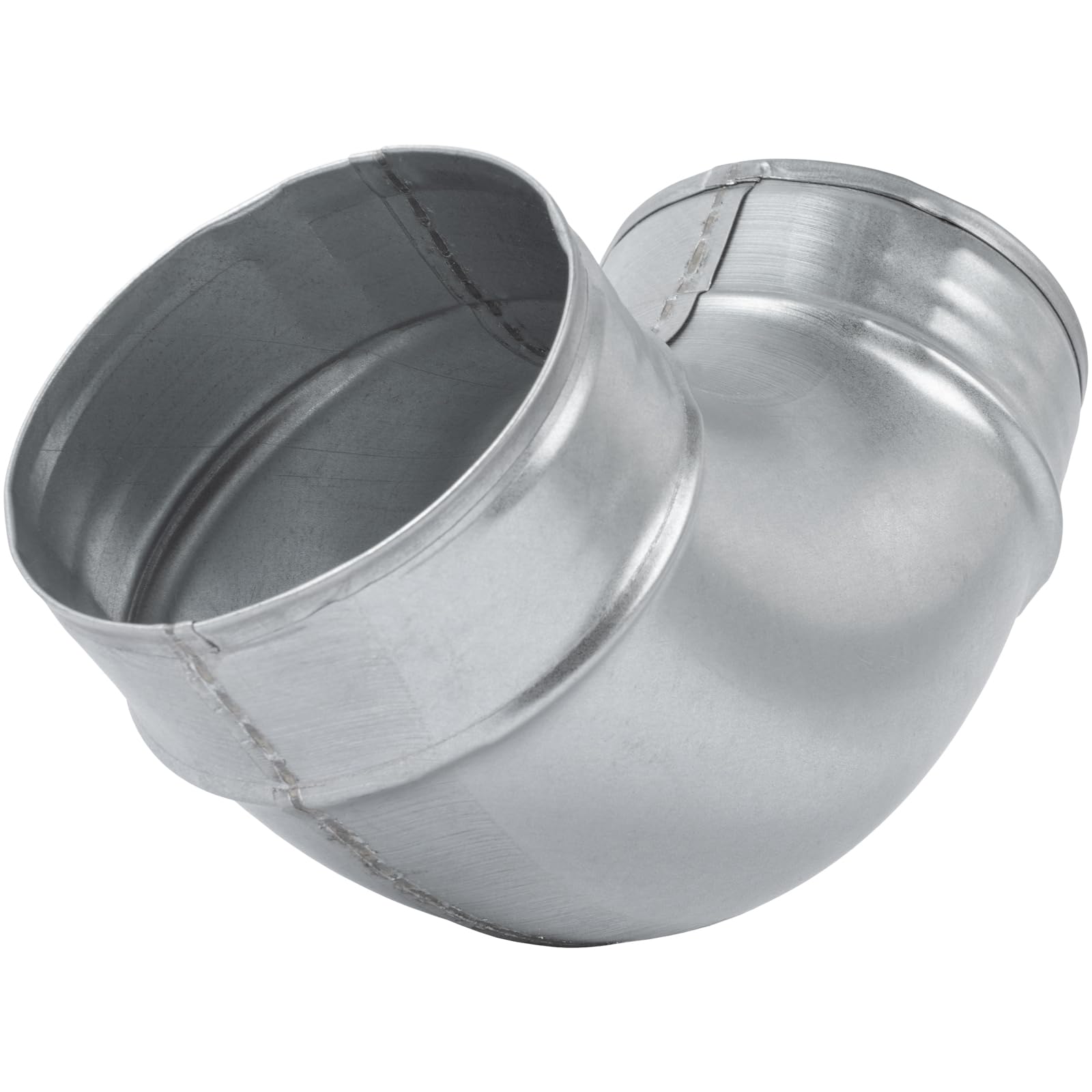 Snapklik.com : ECOPRO VENT 4" Inch 90 Degree Galvanized Steel Duct ...