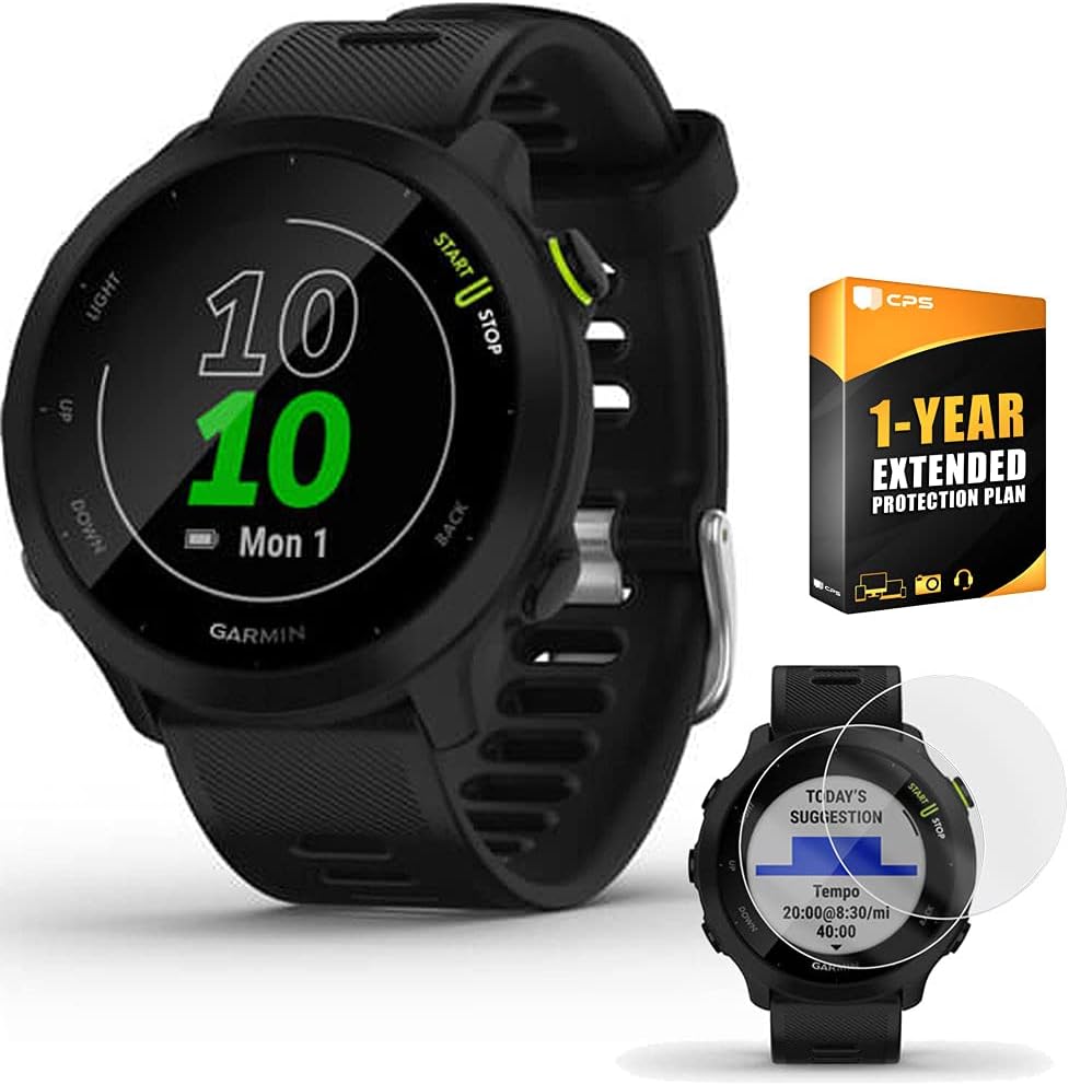 Amazon.com: Garmin Forerunner 165 GPS Running Smartwatch, Fitness ...