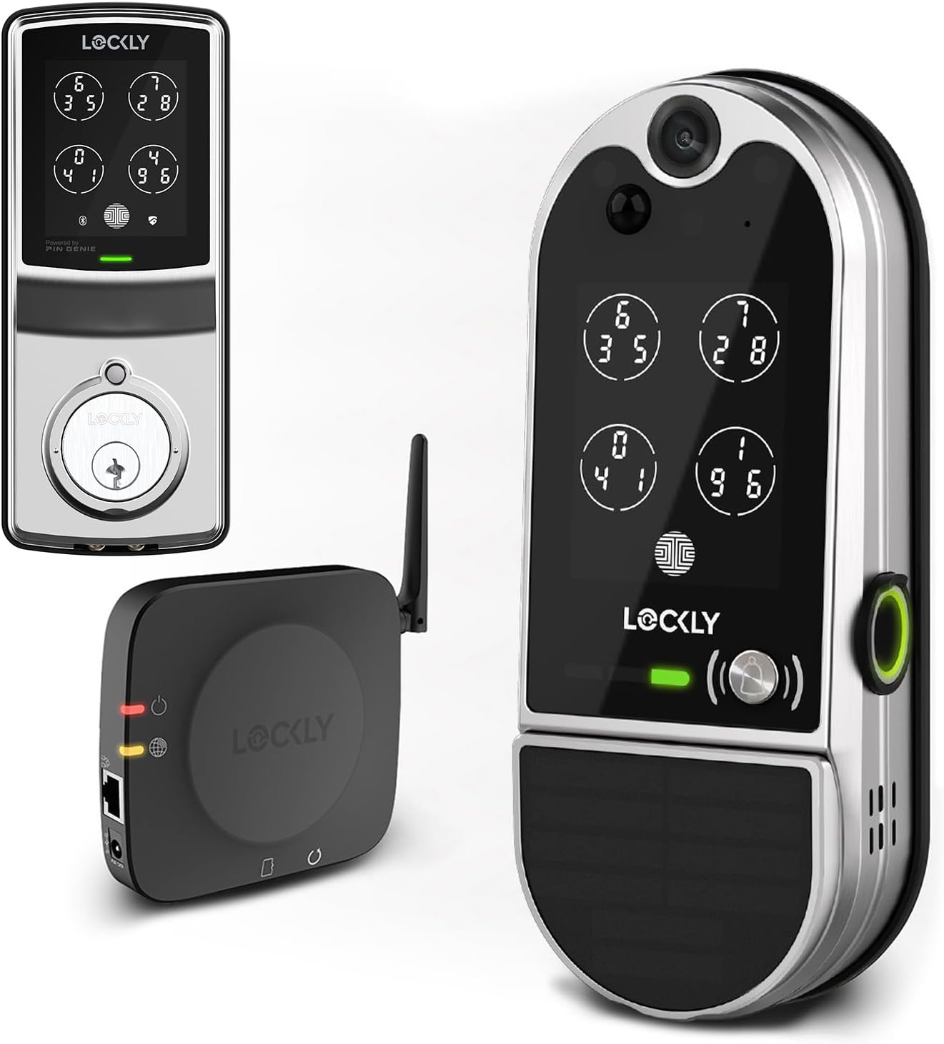 Amazon.com: Lockly Vision Elite with Model 7S, WiFi Video Smart Lock ...