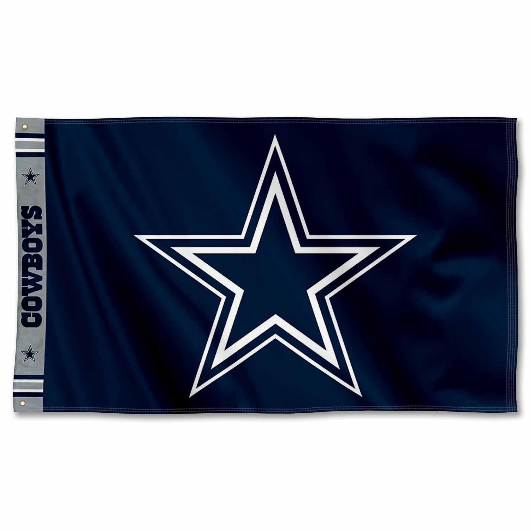 Amazon.com : WinCraft Dallas Cowboys Printed Header 3x5 Foot Banner ...