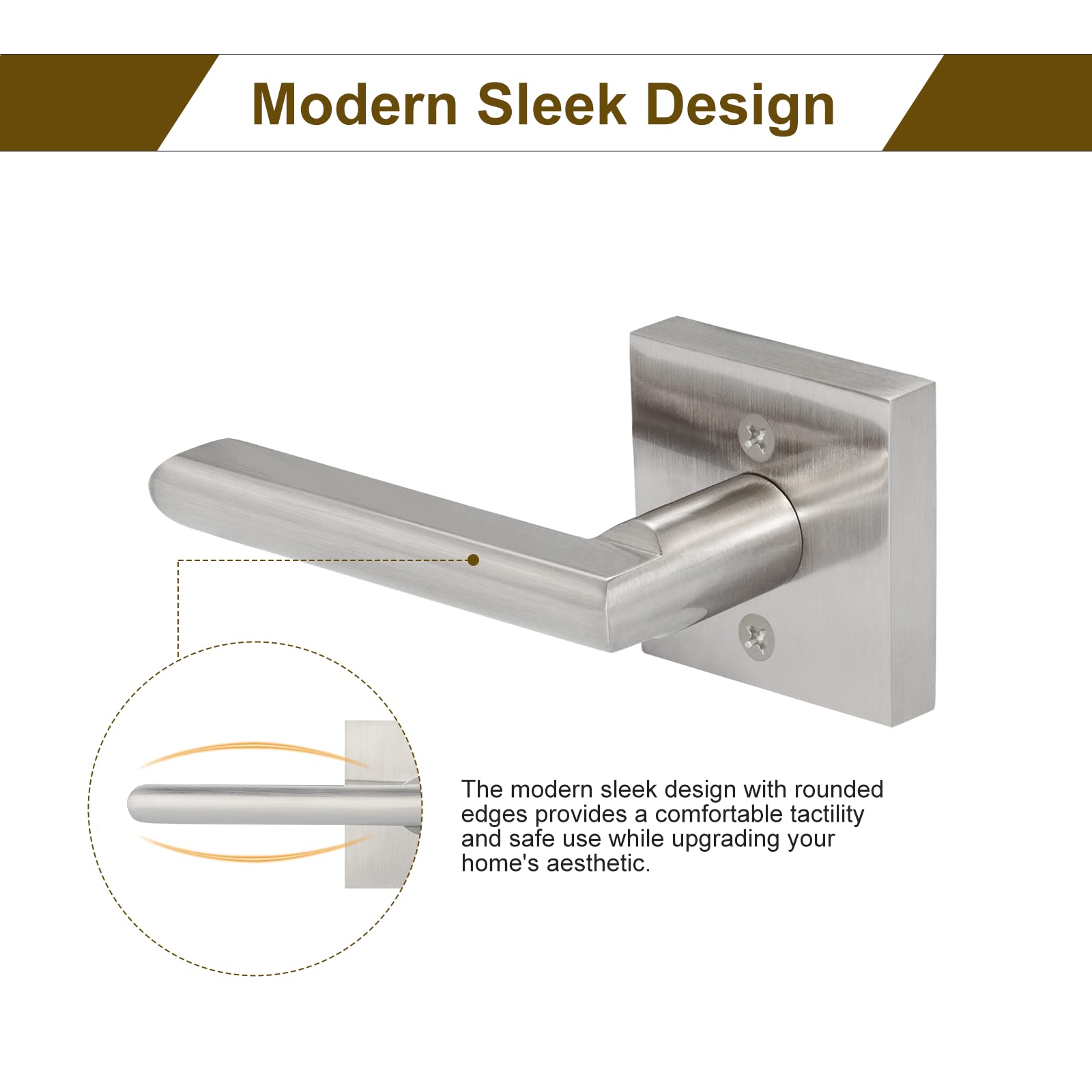 Snapklik.com : Dummy Door Handles, Heavy Duty Decorative Single Side ...
