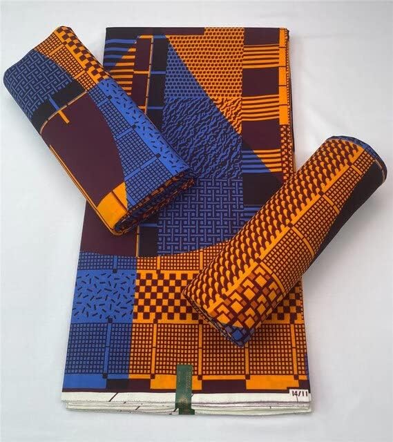 Amazon.com: MSBRIC Veritable Wax African Wax Fabric Nigerian Ankara ...