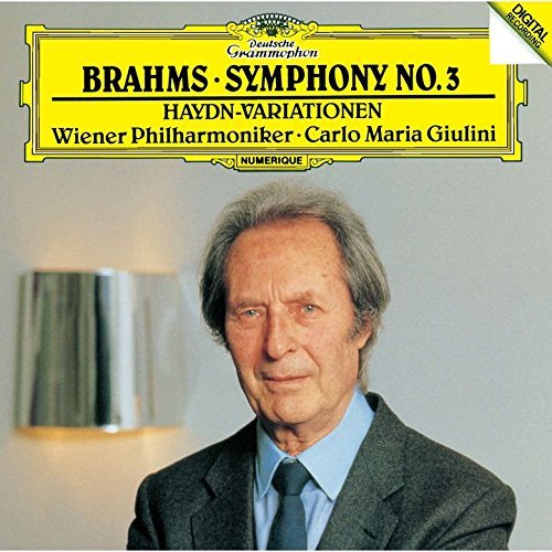 Brahms: Symphony No.3. Haydn-Variations by Carlo Maria Giulini - Amazon ...