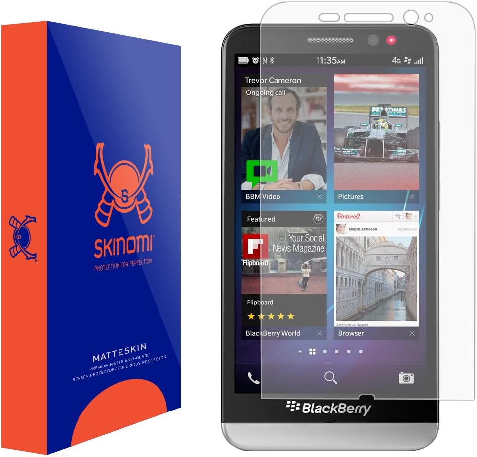 Amazon.com: Skinomi Matte Screen Protector Compatible with BlackBerry ...