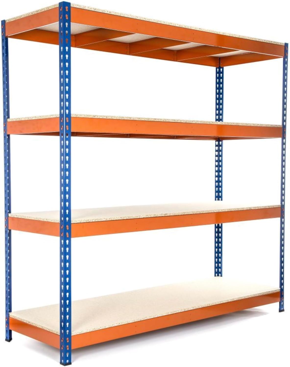 Extra Heavy Duty Garage Racking Shelving Unit 1800mm H x 1800mm W x ...