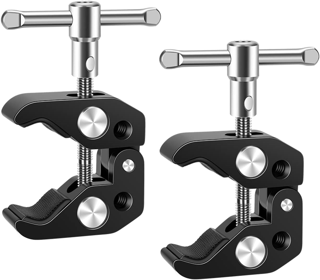 Amazon.com : Lanxire Super Clamp Mount with 5 x 1/4" & 3/8" Threaded ...