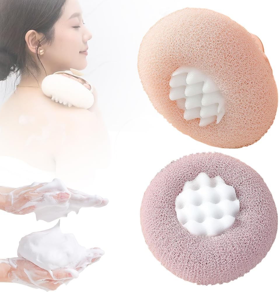 Amazon.com: Super Soft Sunflower Suction Cup Bath Ball, 2024 Upgraded 2 ...