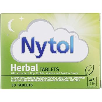 Nytol Herbal Tablets - Traditional Herbal Remedy Used for Sleeplessness ...