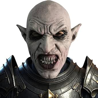 Amazon.com: x-merry toy Realistic Latex Full Face Vampire Masks Scary ...