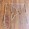 Amazon.com: Humming Bird Router Template, Clear Acrylic Template ...