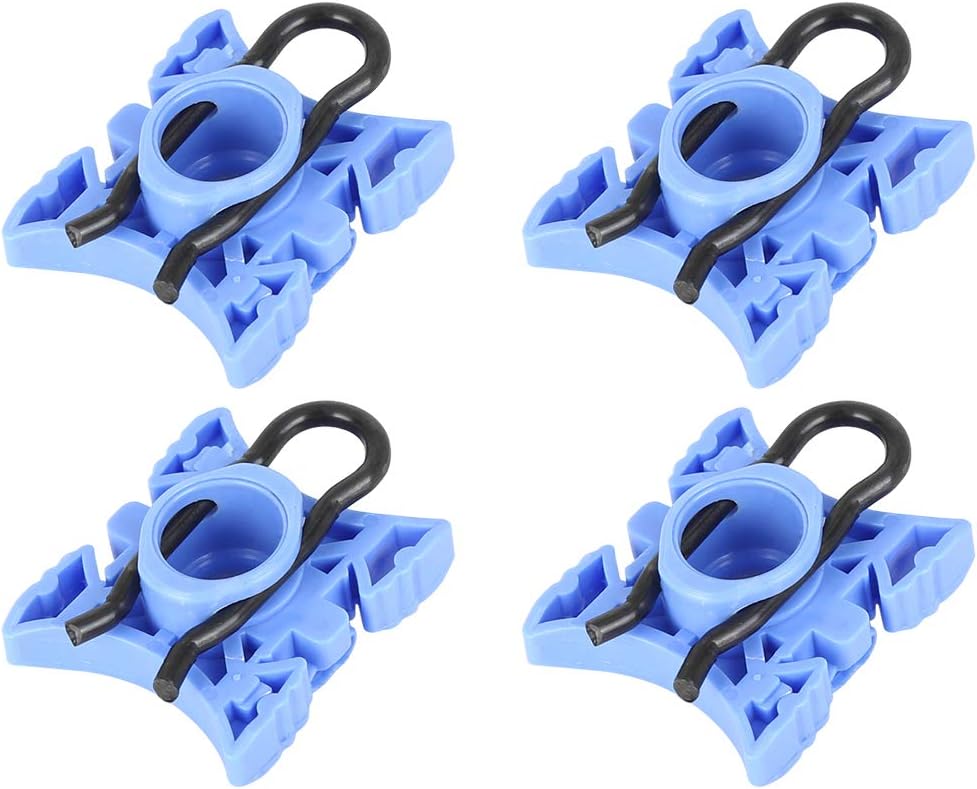 Amazon.com: X AUTOHAUX 4 Pcs 11.5mm Car Auto Window Regulator Sliding ...