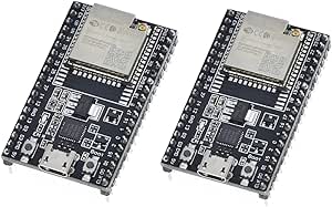 HiLetgo 2pcs ESP32-DevKitC ESP32-32U Core Board ESP32 ESP-32 ESP32U Development Board for ...