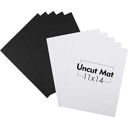Amazon.com: Mat Board Center, 10 Pack, Uncut Mat Backing Board Matboard ...