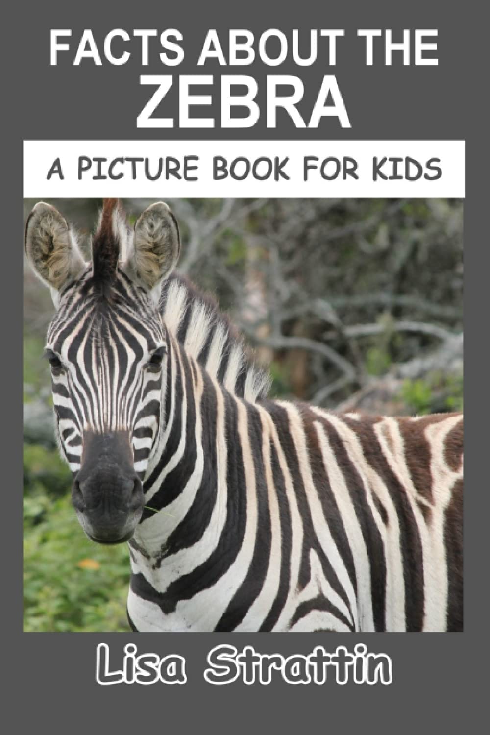 Facts About the Zebra (A Picture Book For Kids): Strattin, Lisa ...