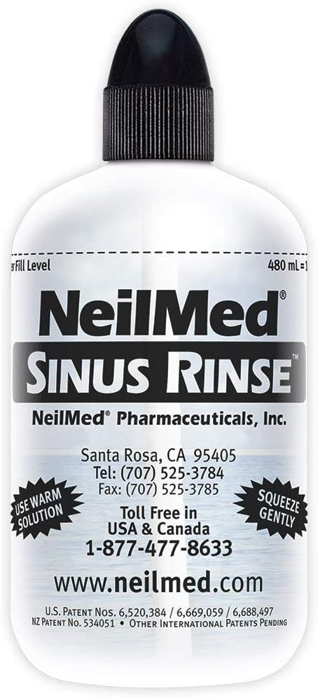Amazon.com: Sinus Rinse 16oz Extra Large Bottle : Health & Household