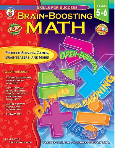 Brain-Boosting Math, Grades 5-6 (Skills for Success Series): Jillayne ...