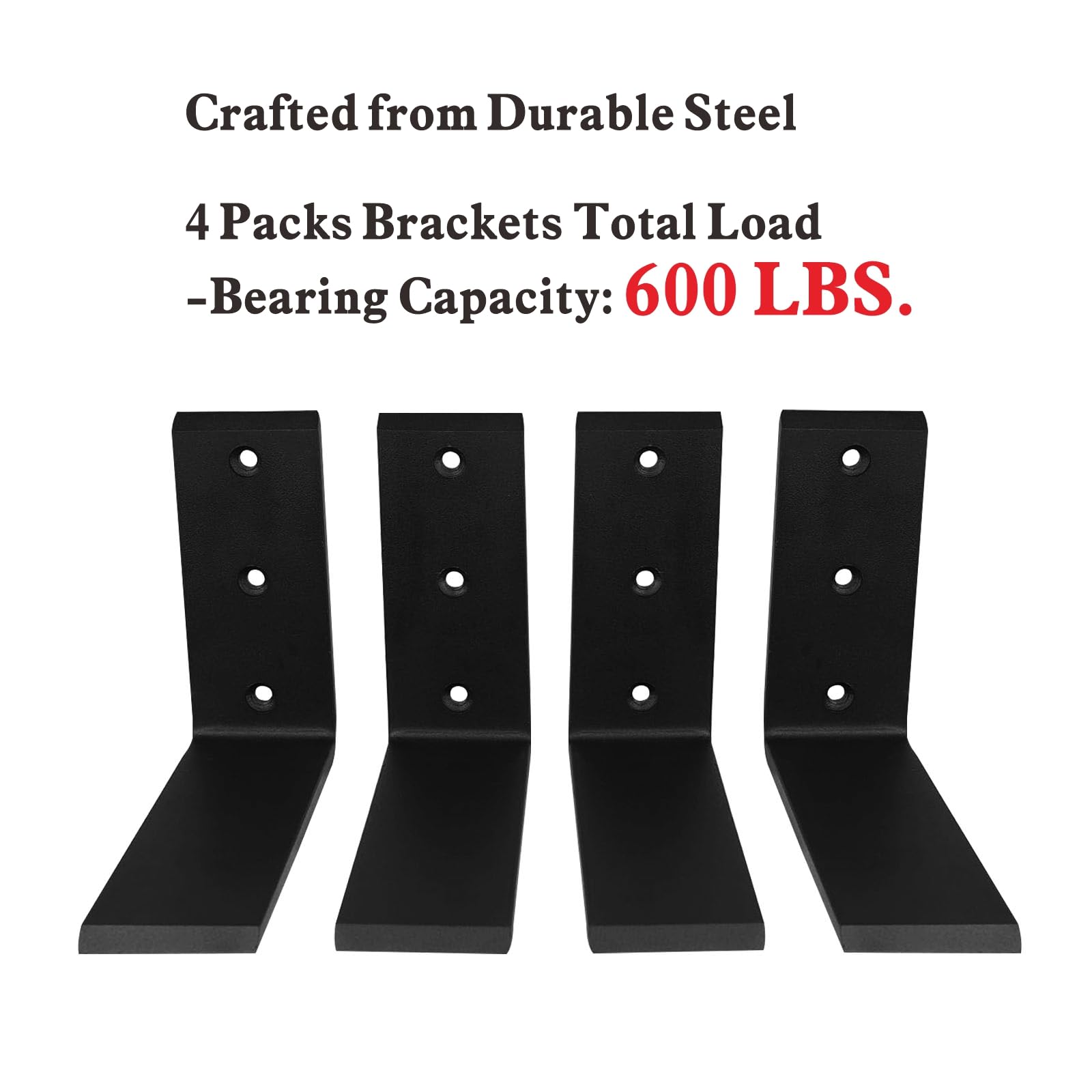 JOYOKYOPK 6â€?x8â€? Granite Countertop Support Brackets Corbel Lot L ...