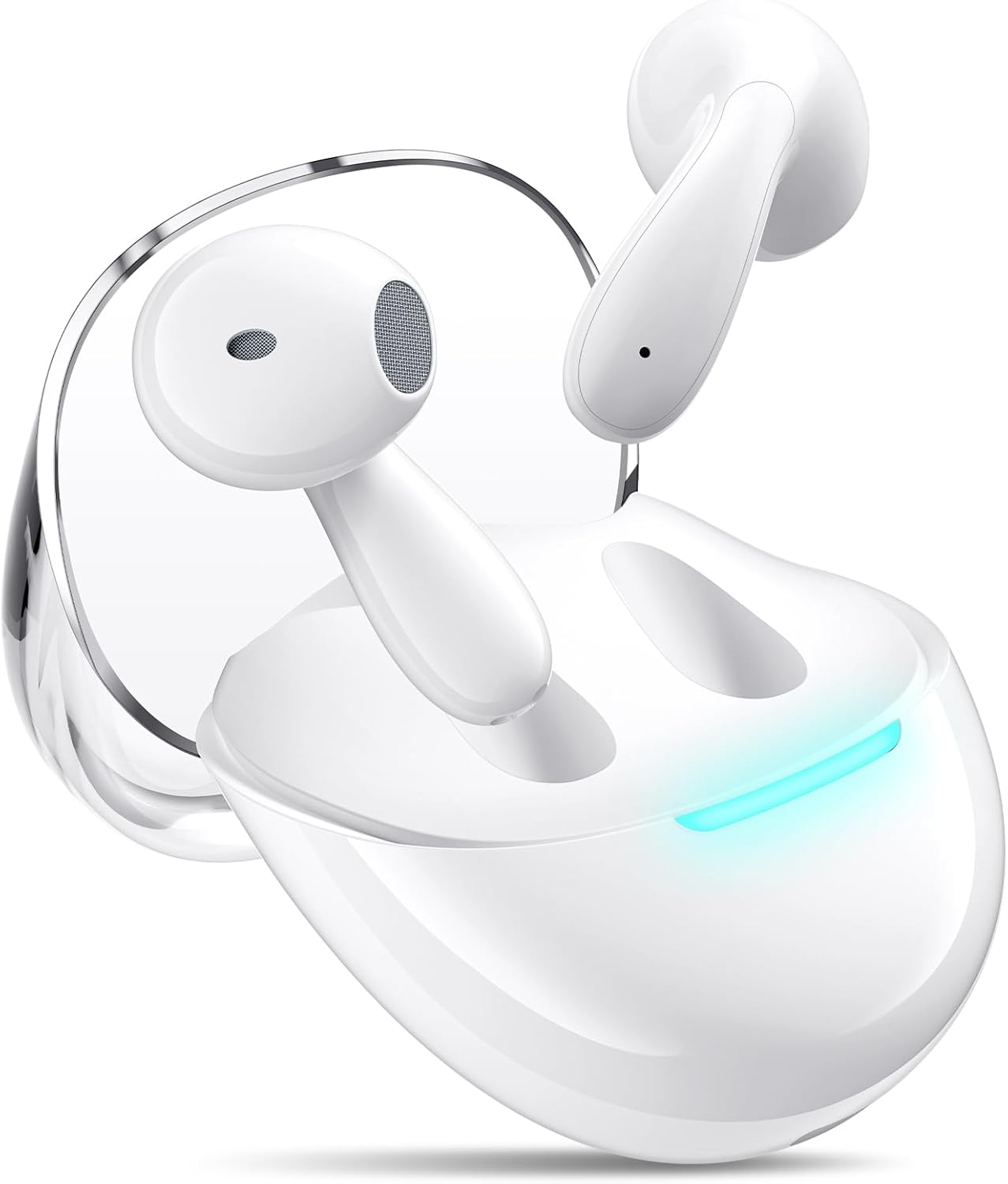 Amazon.com: COOYA Wireless Earbuds Bluetooth 5.3 Headphone for Samsung ...