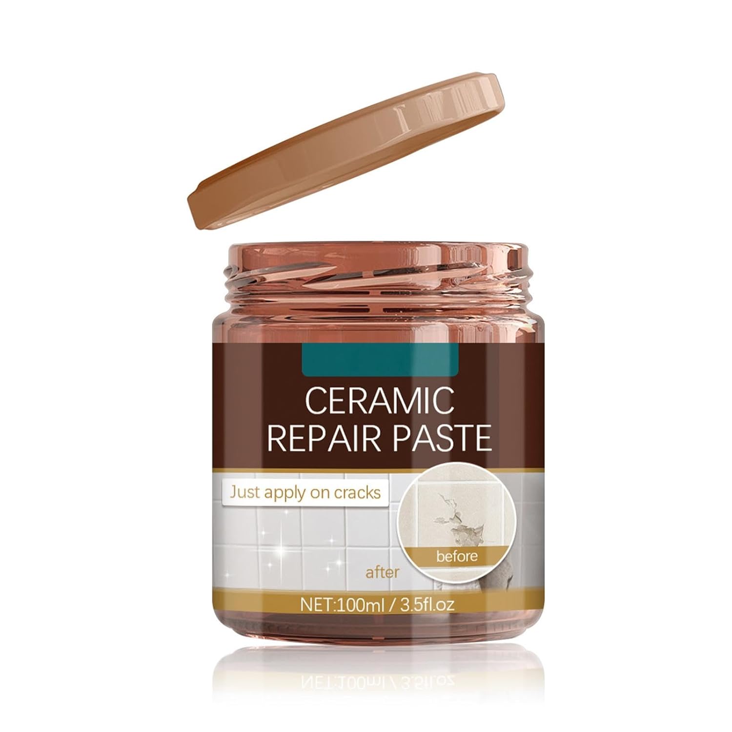 100ml Ceramic Tile Repair Paste - Ceramic Tile Chip Repair Filler ...