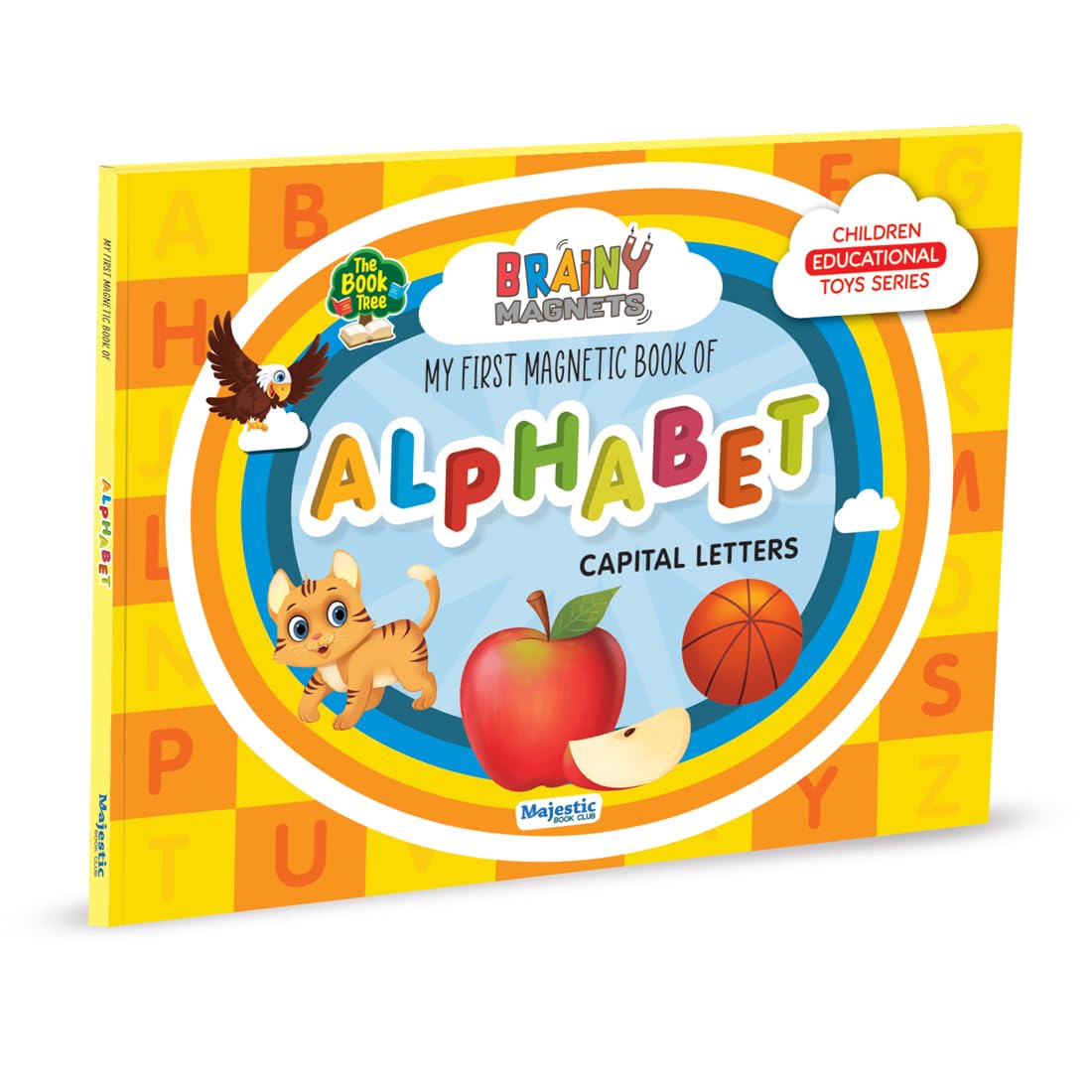 BRAINY MAGNETS MY FIRST MAGNETIC BOOK OF ALPHABET CAPITAL LETTERS | The ...