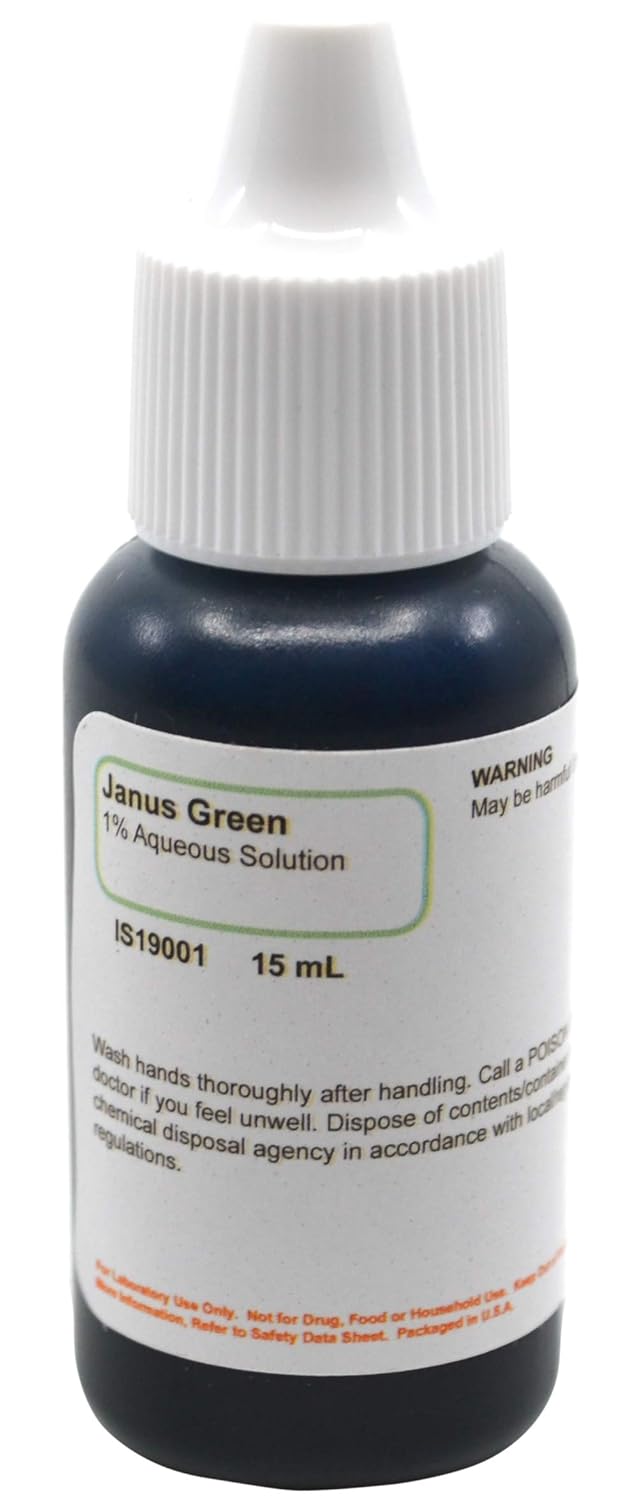 Amazon.com: ALDON Innovating Science 1% Janus Green Solution, 15ml ...