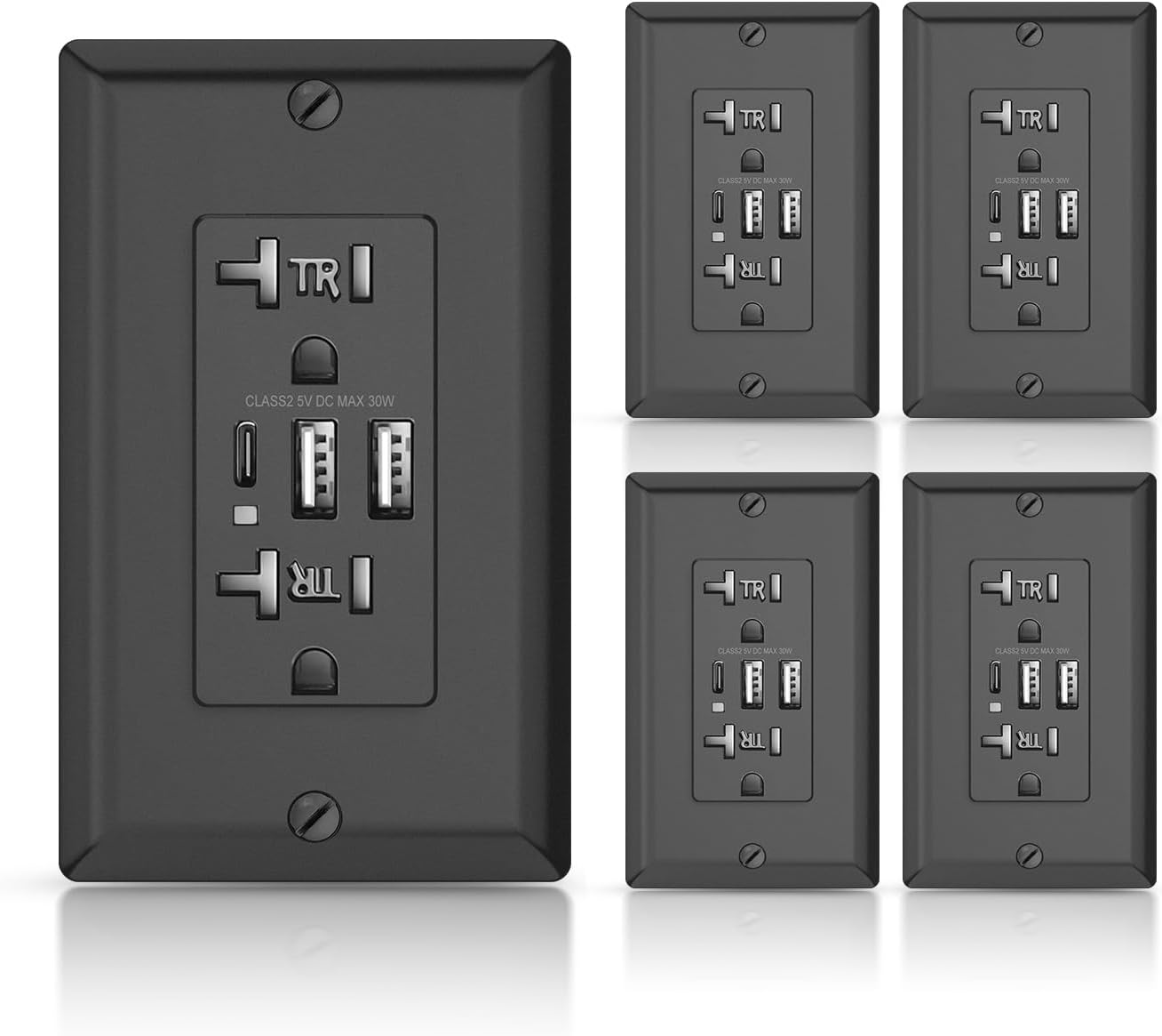 RACO Floor Box Kit 6239ACNI Nickel 15A/125V Duplex Receptacle Outlet ...