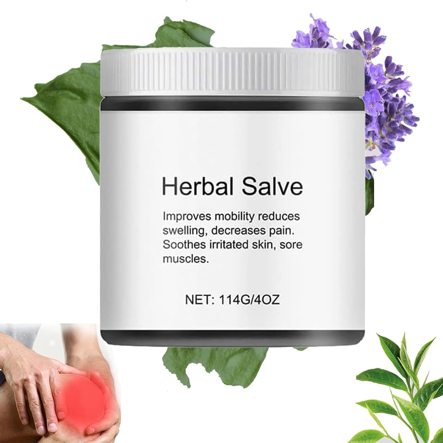 Organic Herbal Salve 4OZ,Joint Care Herbal Salve,Comfrey Salve,Improves ...