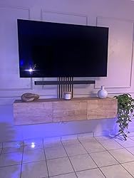 Amazon.com: Atelier Mobili Floating TV Stand, TV Stand up to 75 inch TV ...